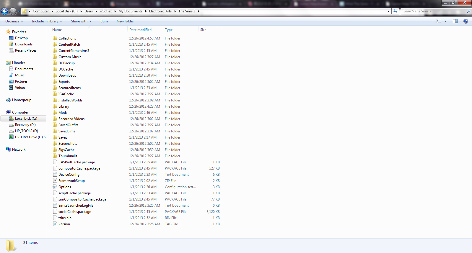 Mod The Sims - .package files not showing up in-game!